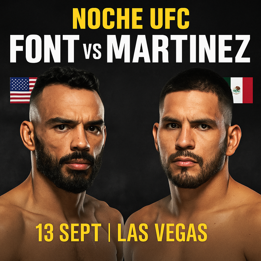 Прогноз Фонд vs Мартинес — UFC Fight Night: Lopes vs Silva (13.09.2025)